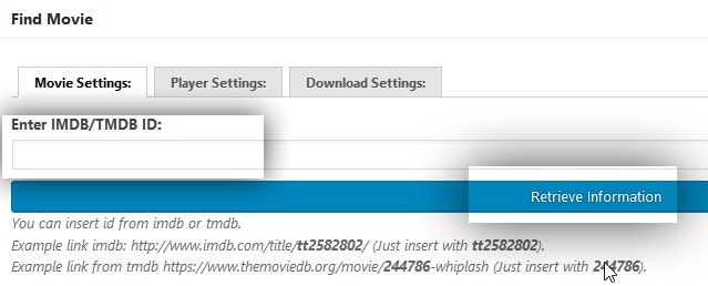 Cara posting movie, tv show dan episode di theme muvipro - idtheme.com